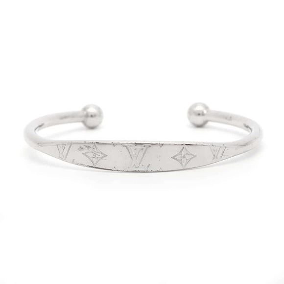 Louis Vuitton | Bags | Louis Vuitton Jonck Monogram Metal Bangle | Poshmark